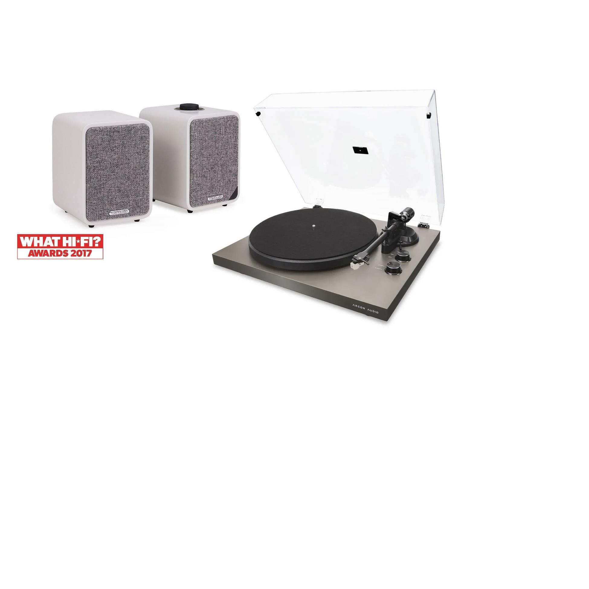 Richer Sounds Ireland - Ruark MR1 Active Speakers Grey & Argon MK2 Grey ...